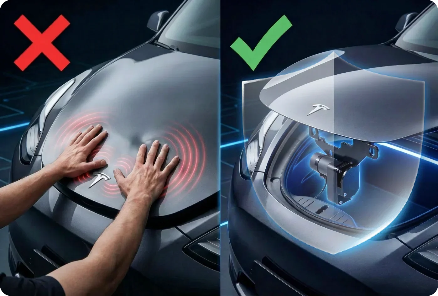 How to Install a Tesla Soft Close Frunk (Step-by-Step Guide for Model ...
